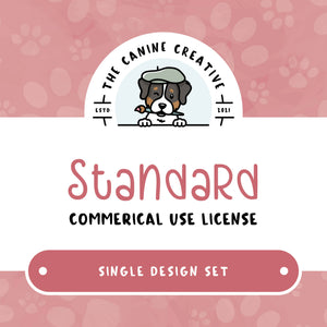 Standard Use Commercial License | Single Design Set